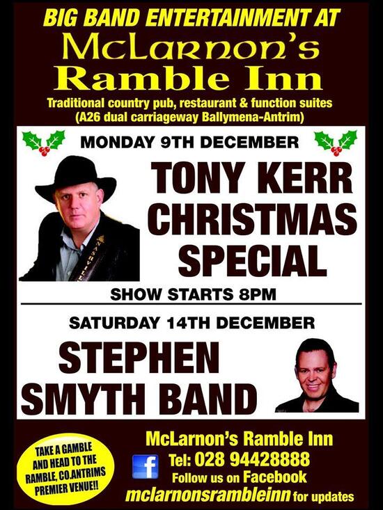 Menu at McLarnons Ramble Inn pub & bar, Antrim