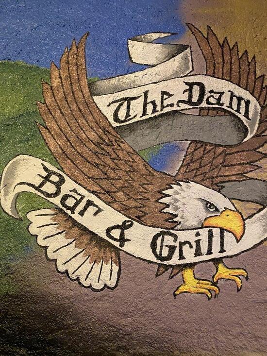 Menu at The Dam Bar & Grill, Guttenberg
