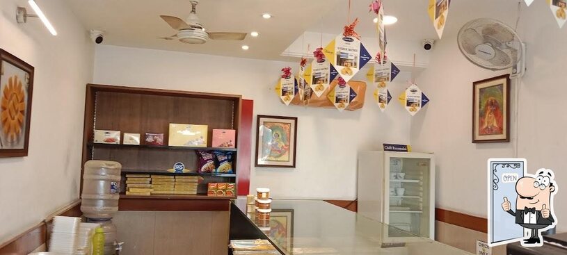 Menu at Krishna Sweets, India, 2WC8+GWX