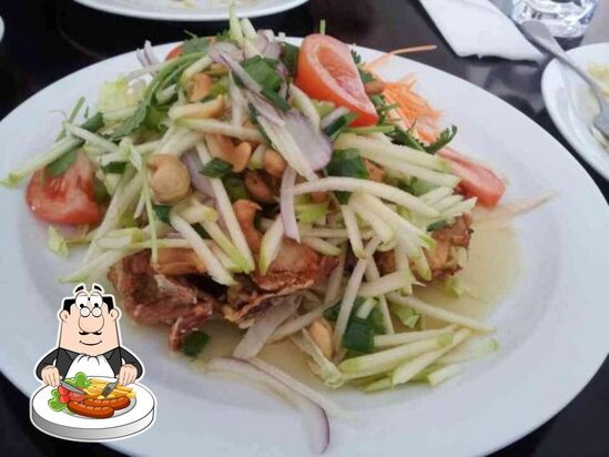 Menu at Thida Thai restaurant, Campbelltown