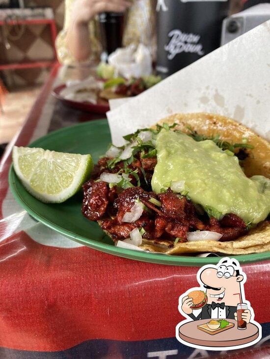 Menu at Tacos Angelito restaurant, Ensenada