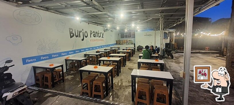 Menu at Burjo Pantry Wolter Monginsidi restaurant, Semarang