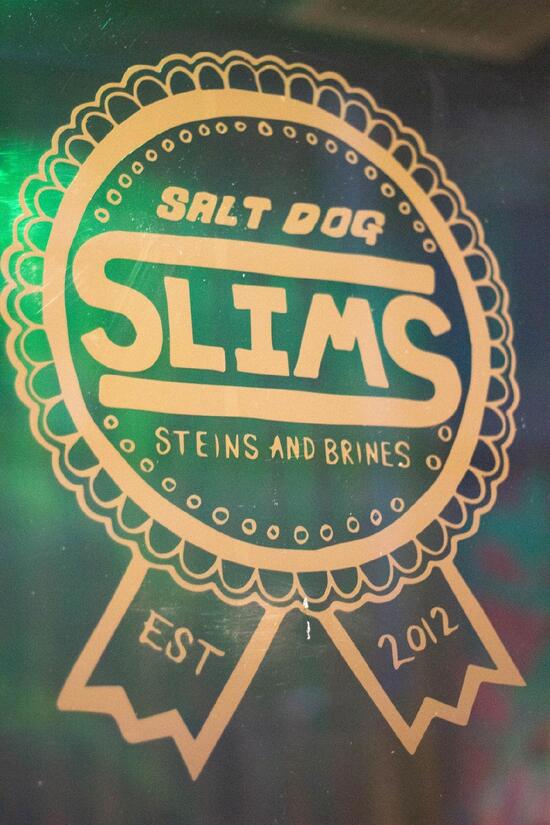 Menu at Salt Dog Slim's Manchester pub & bar, Manchester