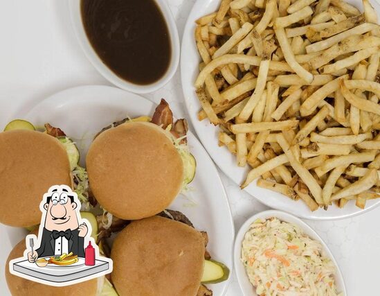 Menu at Burger World restaurant, North Bay, Algonquin Ave