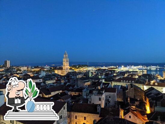 Cornaro Rooftop Bar, Split - Critiques de restaurant