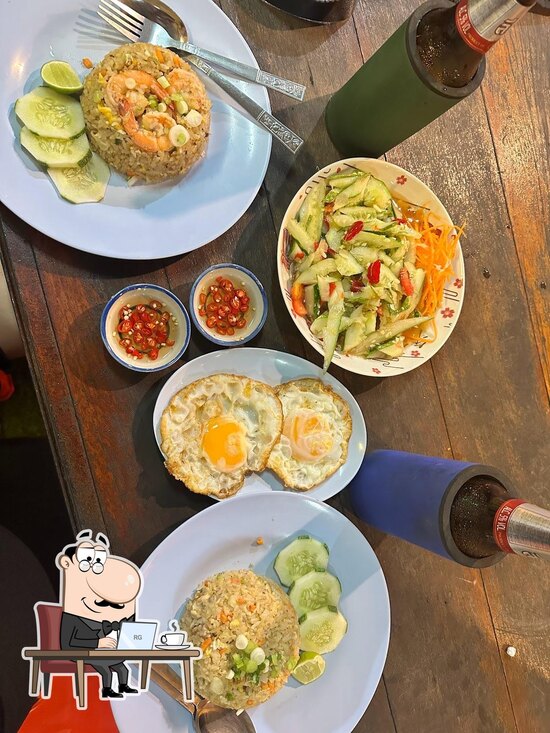 Menu at YING small kitchen restaurant, Koh Chang Tai