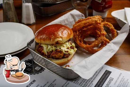 Menu at Barley and Burger, Rocky Mount