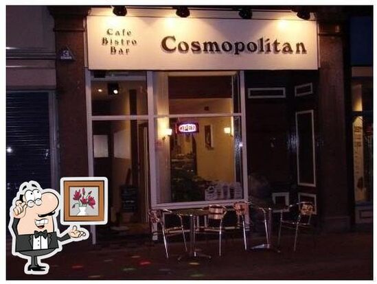 Menu at Cosmopolitan cafe, Reading