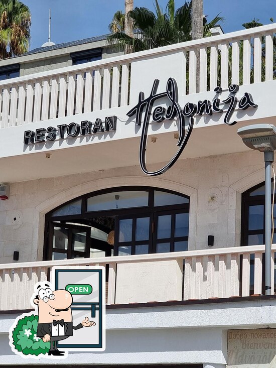 Menu at Hedonija Restoran restaurant, Herceg Novi