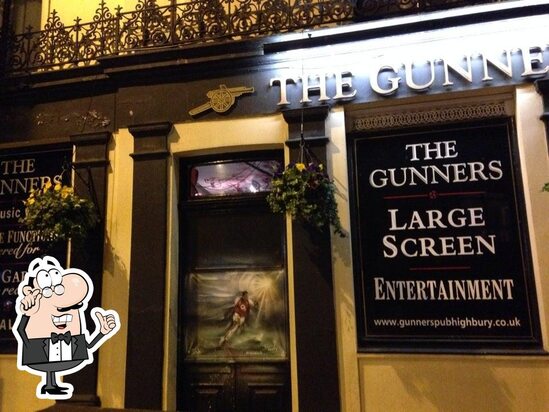 Menu at The Gunners Pub, London
