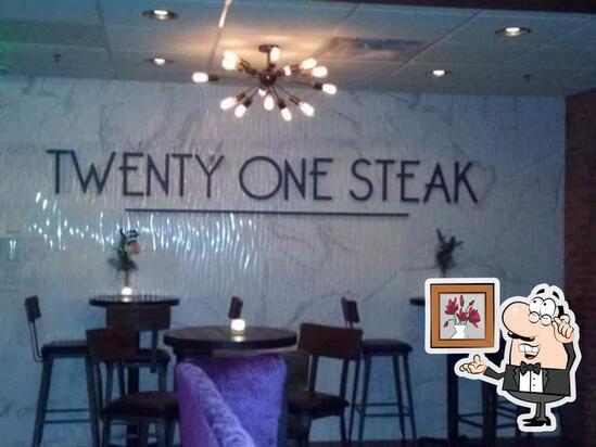 Menu at Twenty One Steak pub & bar, Pueblo