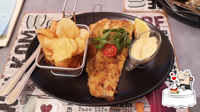 Menu at Waffle Wharf restaurant, Paternoster