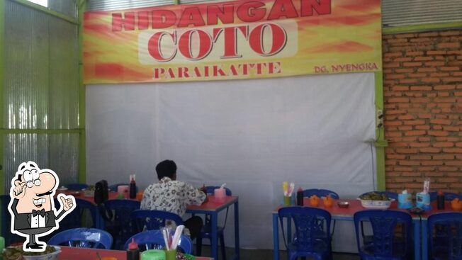 Menu at Coto Makassar restaurant, Simboro, 8V69+H8J