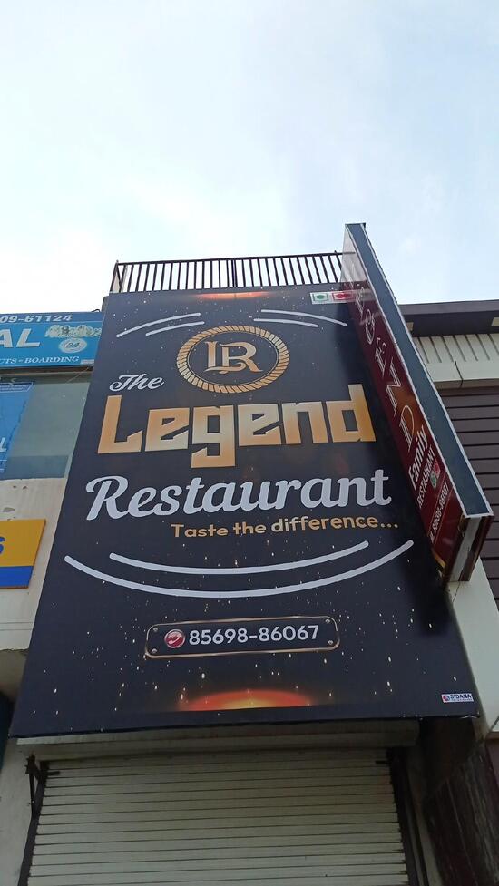 Menu at The Legend restaurant, Sirsa