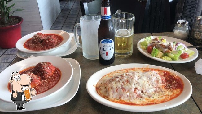 Menu at Rusticana Pizzano restaurant, Saint Michaels