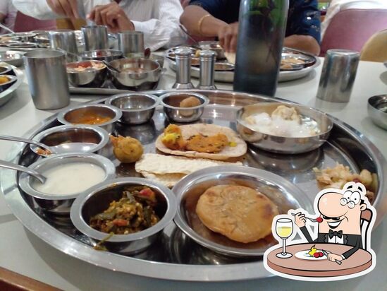 Menu at Balaji Thal, Rajkot