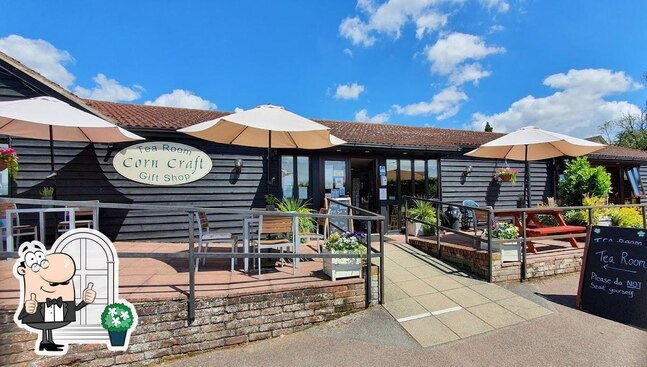 Menu at Corn Craft Gift Shop & Tea Room cafe, Monks Eleigh
