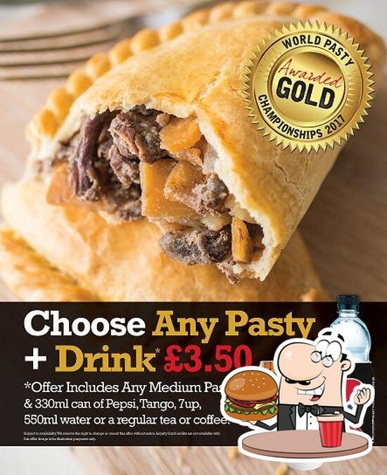 Menu at Proper Pasty Company LUU restaurant, Leeds