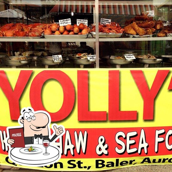 Menu at Yolly's Ihaw Ihaw & Seafood Resto restaurant, Baler