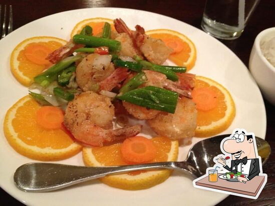 Menu at Ginger Asian Bistro restaurant, Pekin