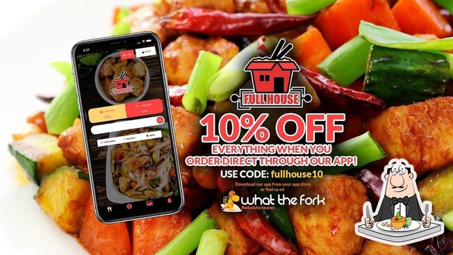 Full House Chinese, Leven - Restaurant menu, prices and reviews
