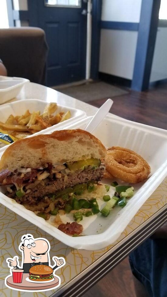 Blazes Burgers in Westbrook - Restaurant menu and reviews
