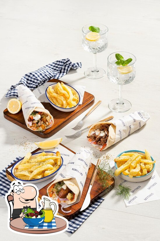 Menu at Mythos Greek Restaurants, Cape Town, Shop 21