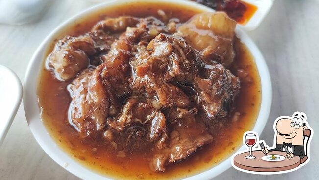 Menu at Hangry Pares restaurant, Manila