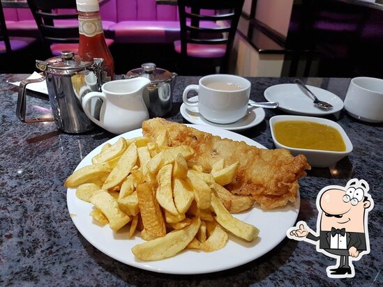 Menu at Mister C's fast food, Selby