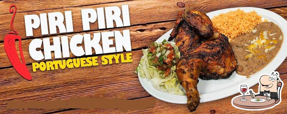 Menu at Piri Piri Chicken restaurant, Richmond