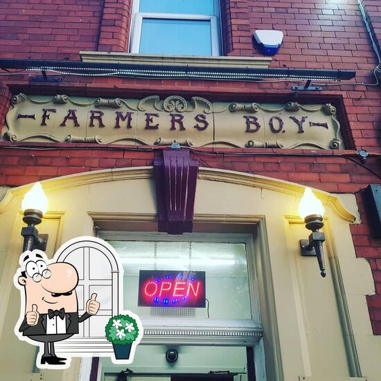 Menu at The Farmers Boy pub & bar, Oldham
