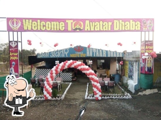 Menu at Avtaar Dhaba, India, NH6