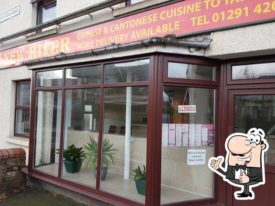 Menu at New River fast food, Caldicot
