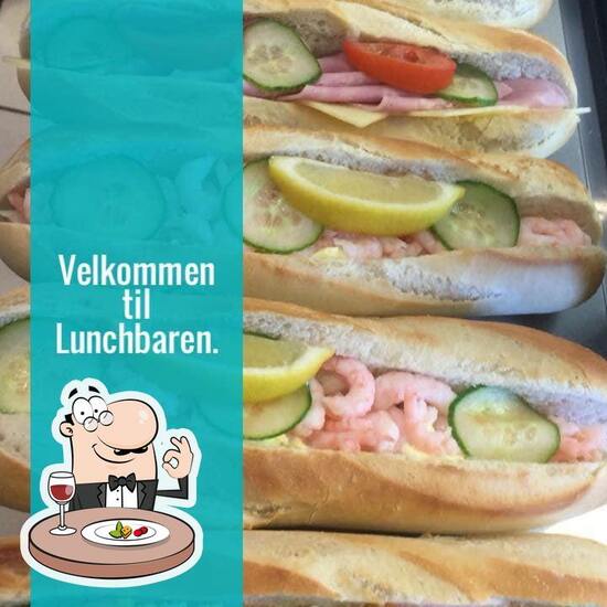Menu at Lunchbaren Danmarksplass, Bergen