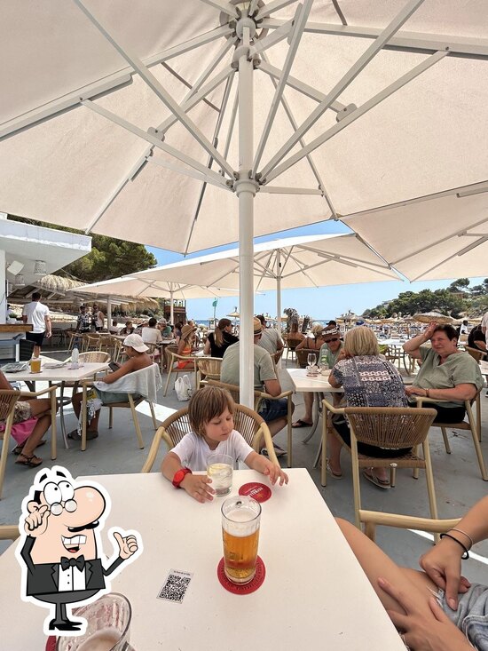 Menu at Cala Mesquida Beach Bar, Cala Mesquida
