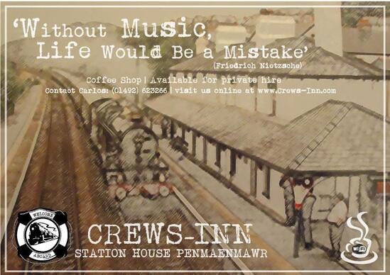 Menu at Crews-Inn pub & bar, Penmaenmawr
