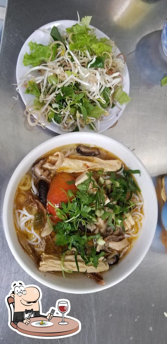 Menu at Phuoc Duyen Vegetarian Restaurant, Qui Nhơn