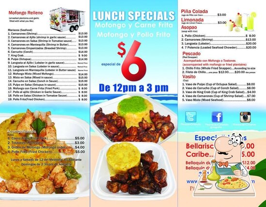 Pinones en Orlando, 4316 Curry Ford Rd in Orlando - Restaurant menu and ...