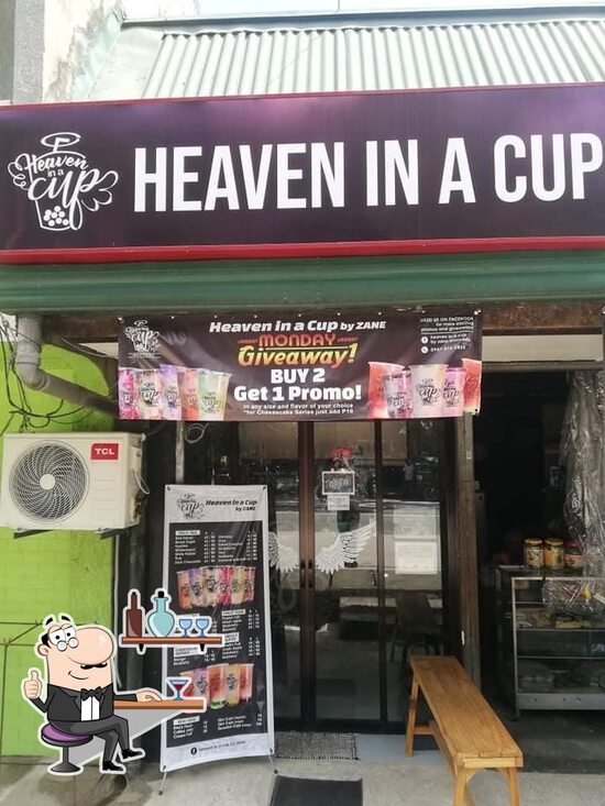 Menu at Zane's cafe (formerly heaven in a cup by zane), Moncada