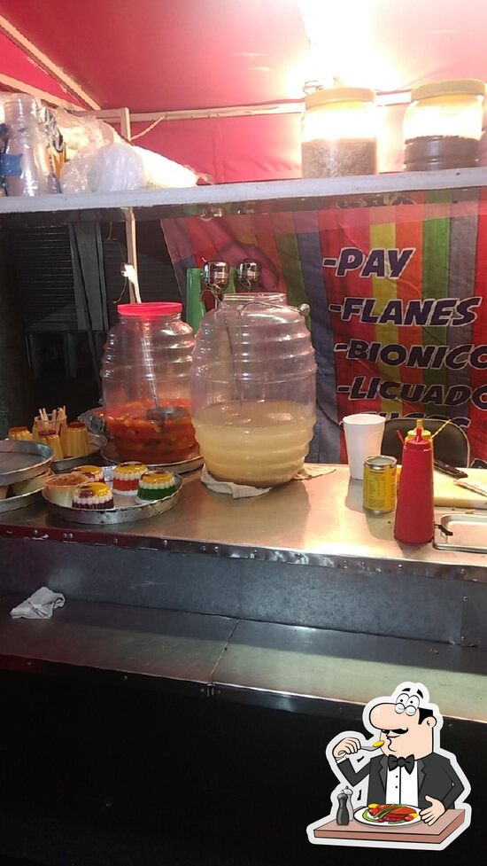 Menu at Bionicos Mi Chayis restaurant, Guadalajara
