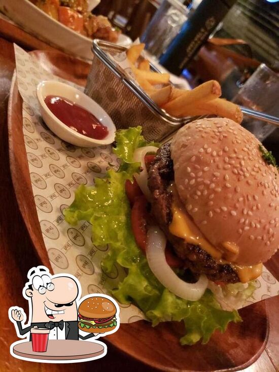 Menu at Draft pub & bar, Pasig