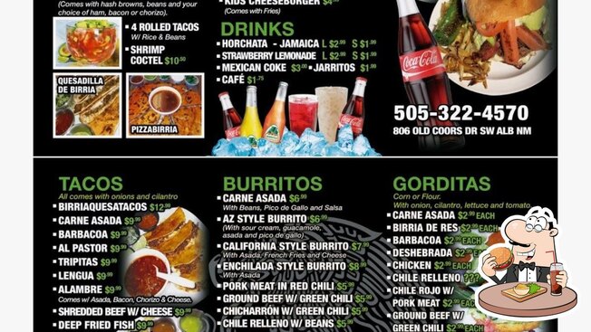 TACOMANIA: Tacos Birria Pizzabirria,pollo Asado Al Carbón,menudo ,carne ...