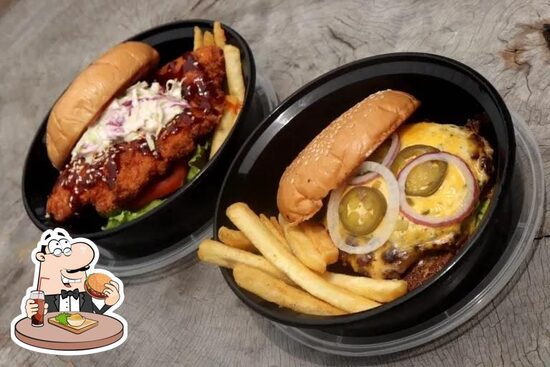 Menu at Hole in the Wall Burgers restaurant, Balamban