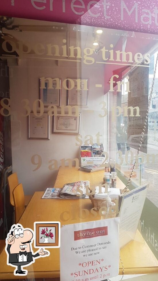 Thyme Out, Prestatyn - Restaurant menu, prices and reviews
