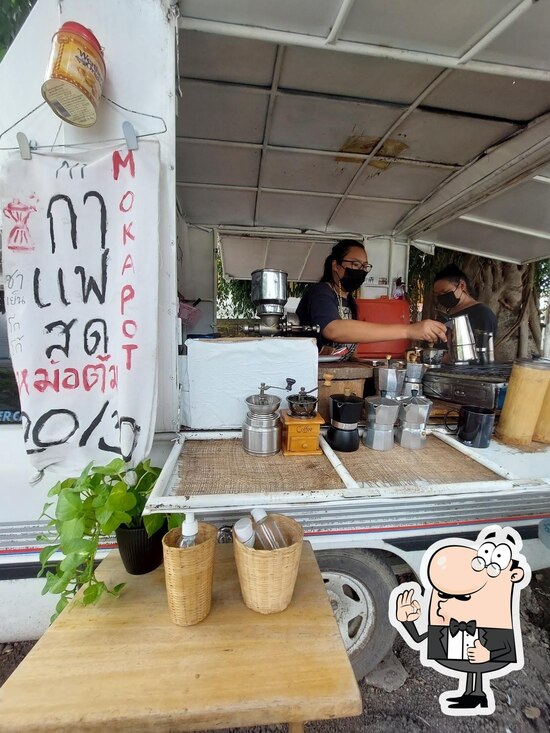 Menu at My Moka Coffee cafe, Chiang Mai