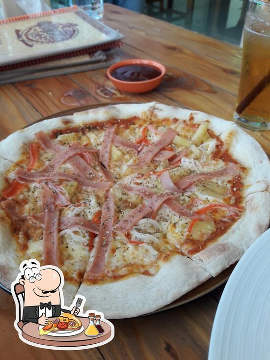 Menu at The Origano pizza restaurant, Phlu Ta Luang, หมู่ที่ 4 128/31