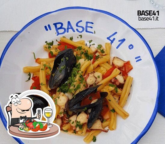 Menu da Base 41 ristorante, Sperlonga
