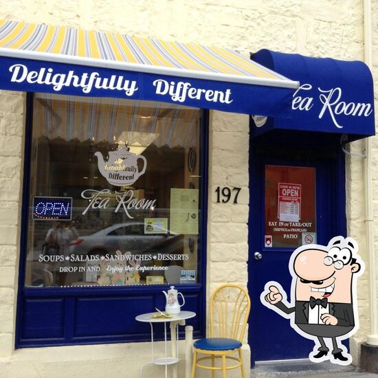 Menu at Delightfully Different Tea Room restaurant, Kingston