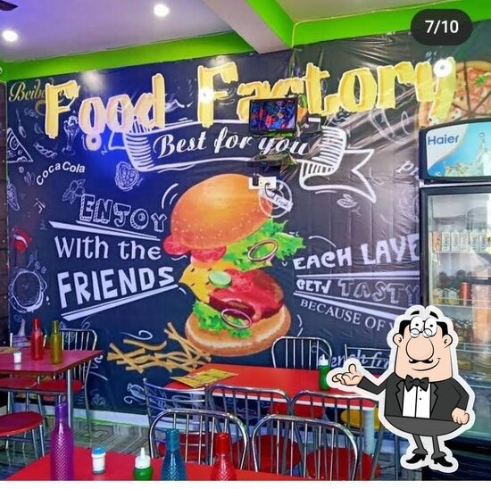 Menu at The Food Factory, Chamba, 89WV+5VR