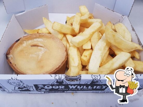 Menu at Oor Wullie's Braw Fish & Chips fast food, Aberdeen, 529 Great ...